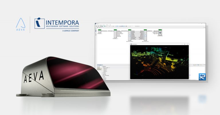 Aeva Becomes First 4D LiDAR Integrated Into Intempora RTMaps – Aeva