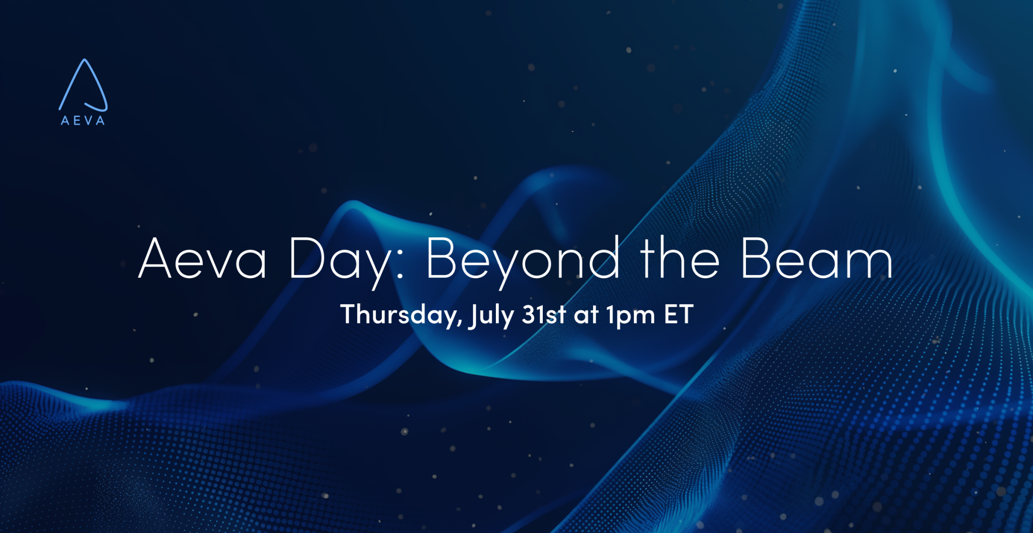Aeva to Unveil Vision for the Future of Sensing and Perception at “Aeva Day: Beyond the Beam ...